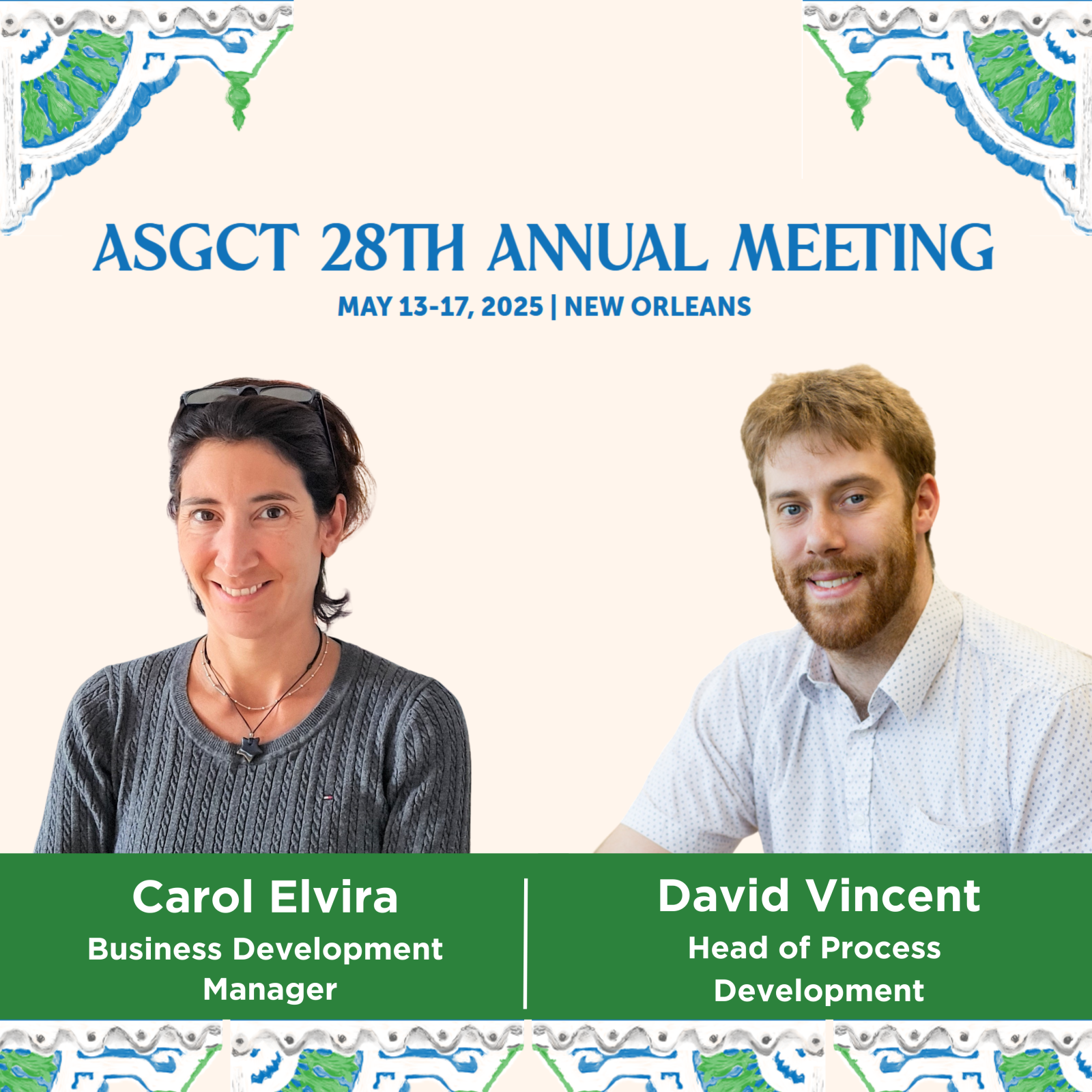 American Society of Gene & Cell Therapy (ASGCT) 2025 Annual Meeting ...